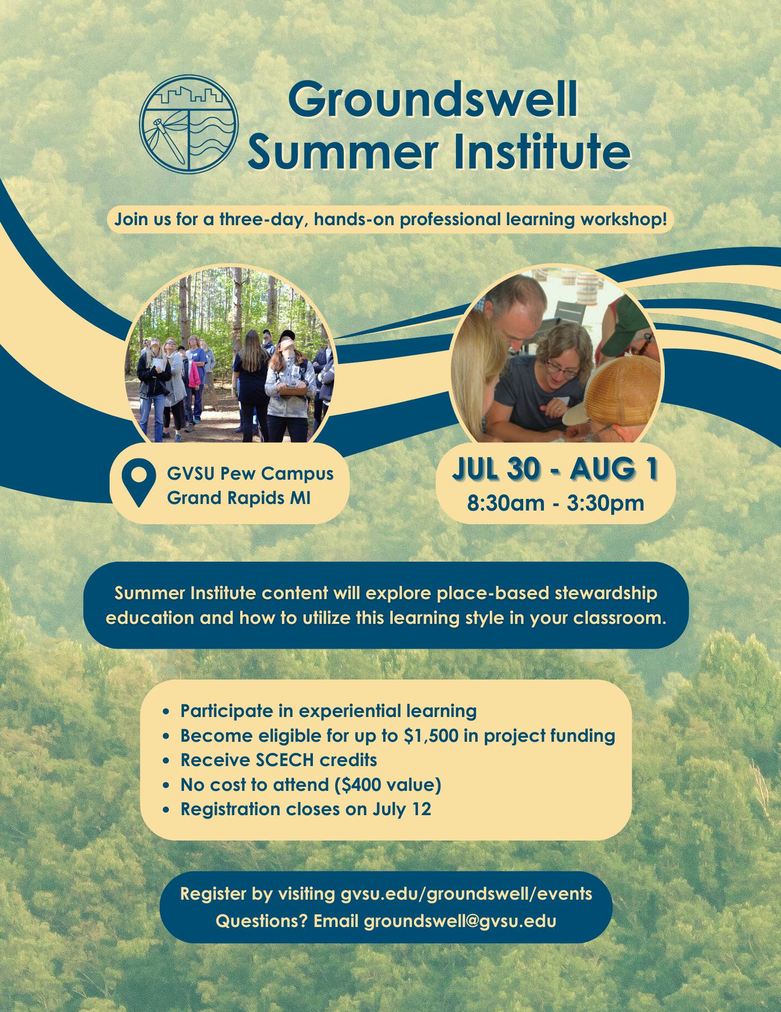 Summer Institute - Groundswell Stewardship Initiative - Grand Valley ...